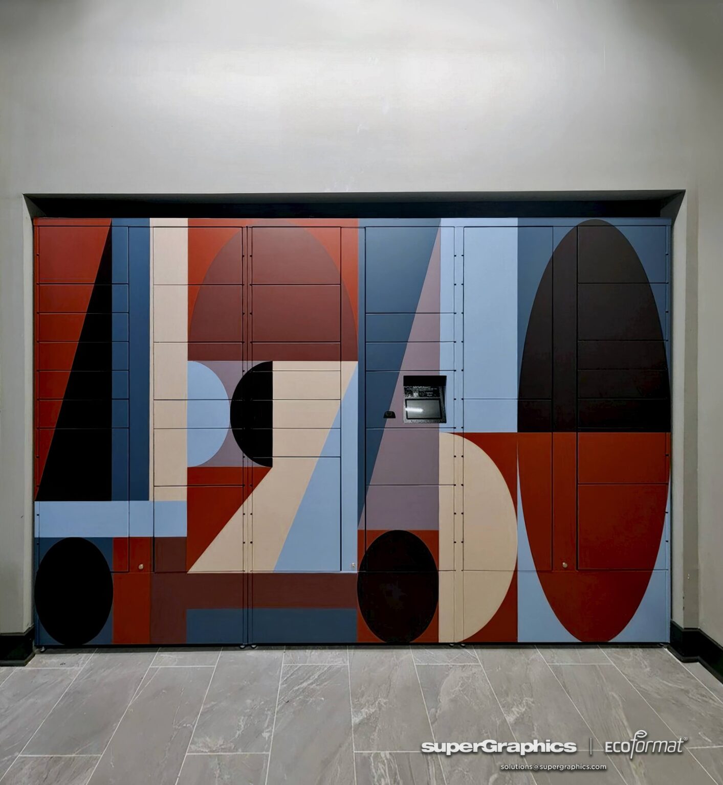 Locker Wraps for Residential | Case Study | SuperGraphics