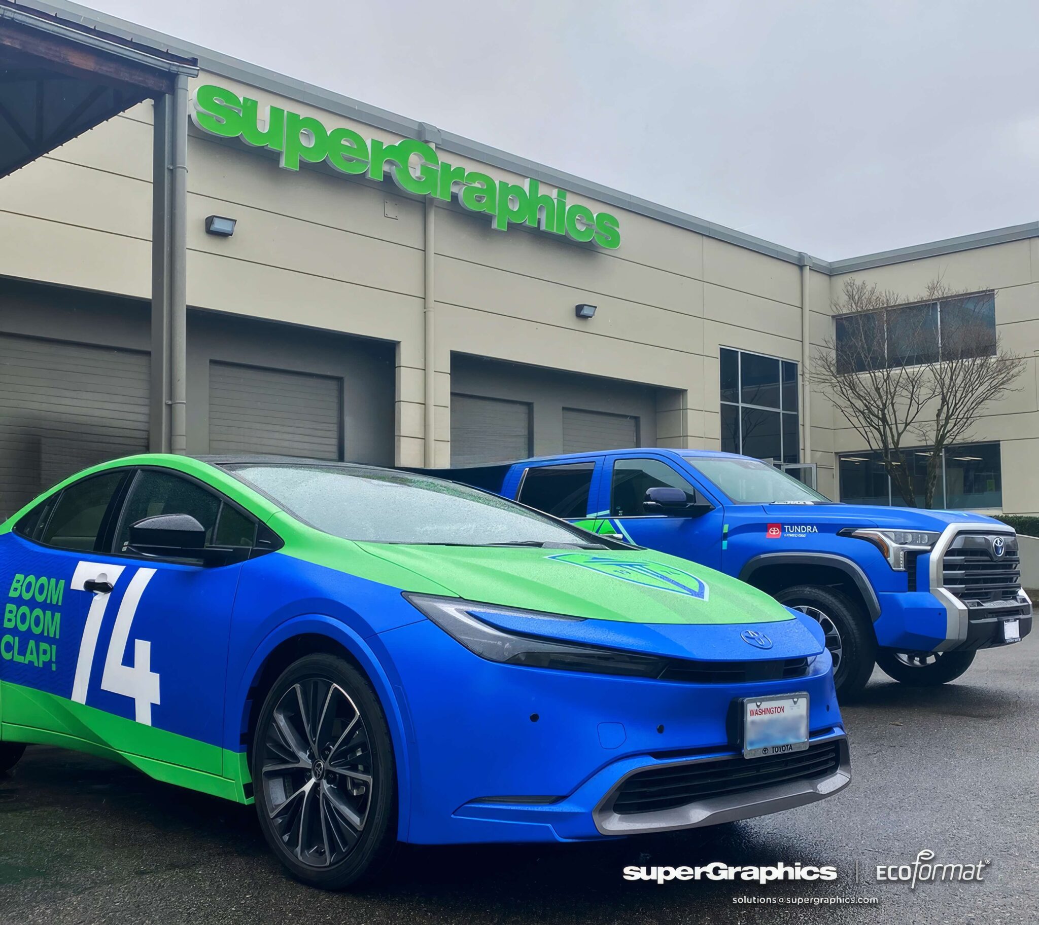 Seattle Sounders Fleet Wrap | SuperGraphics