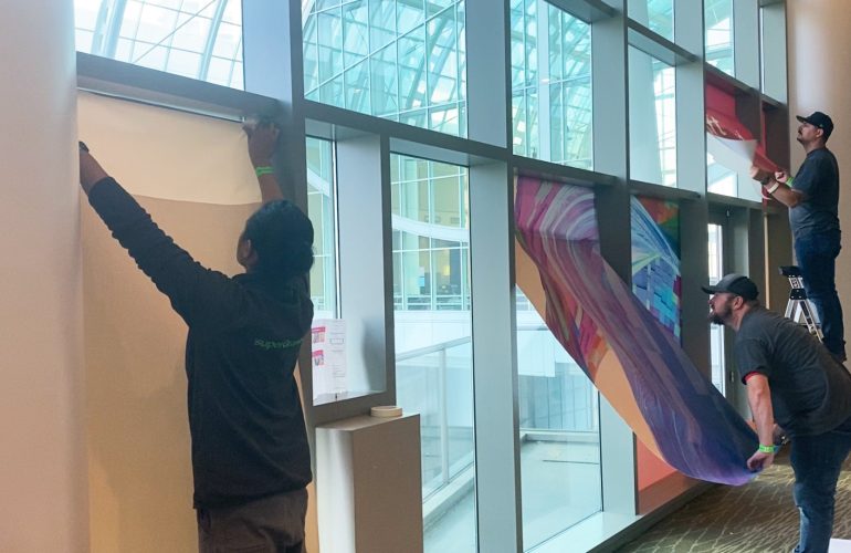 Large Format Graphic Installation Services | SuperGraphics
